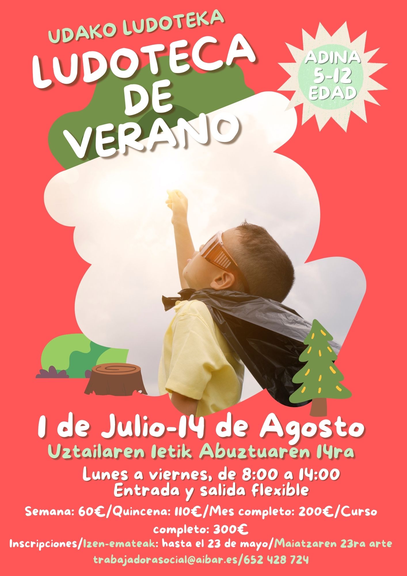 LUDOTECA DE VERANO - Ayuntamiento de Aibar-Oibarko Udala